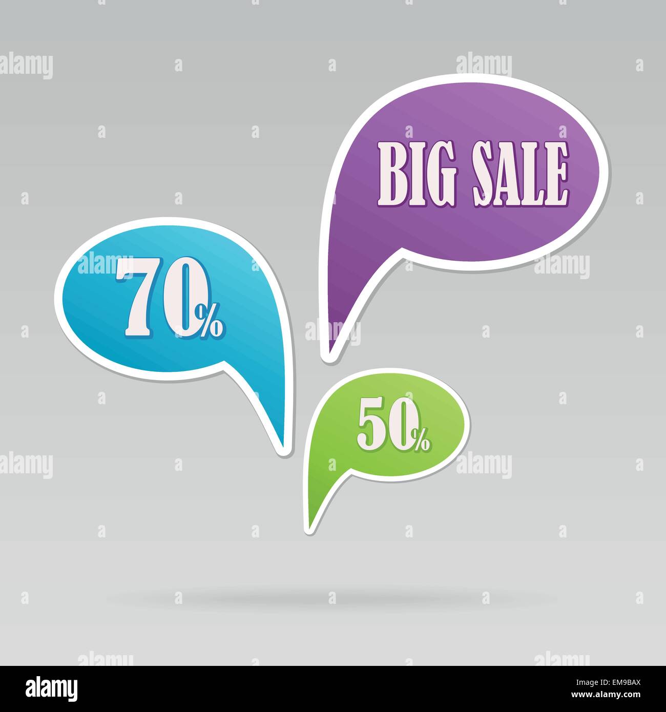 text bubble SALE Stock Vector Image & Art - Alamy