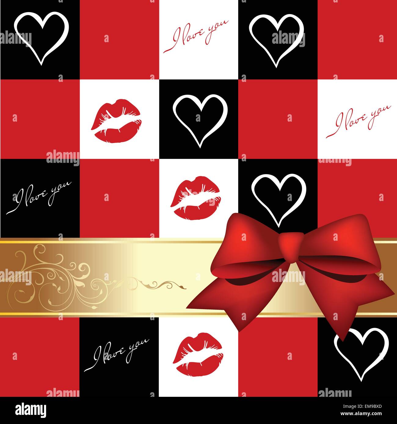 Affection romantic Stock Vector Images - Alamy