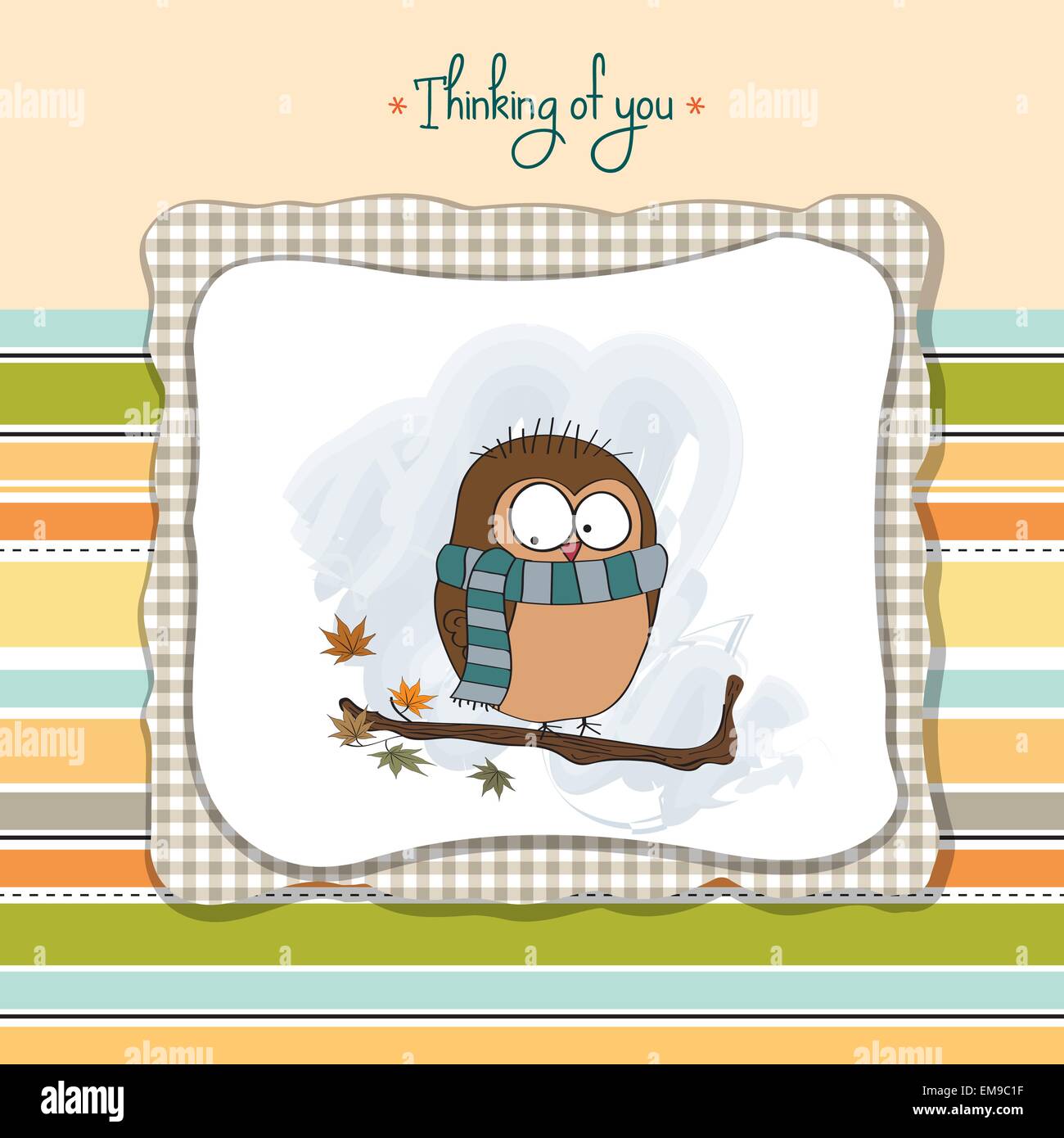 Funny bird in style Stock Vector Images - Alamy
