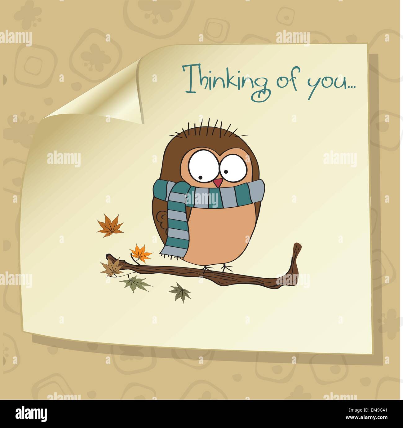 funny male bird with scarf Stock Vector Image & Art - Alamy