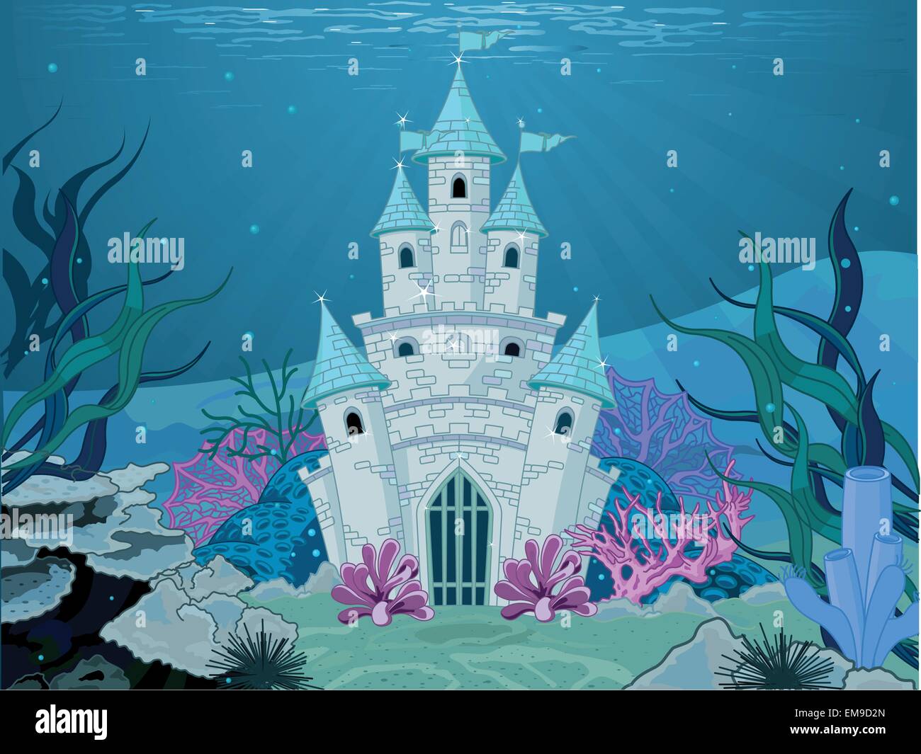 La Sirenetta Eric Castle ⭐ Eric's Castle From The Little Mermaid ⭐