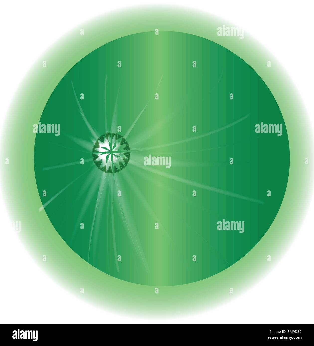Emerald stone line art hi-res stock photography and images - Alamy