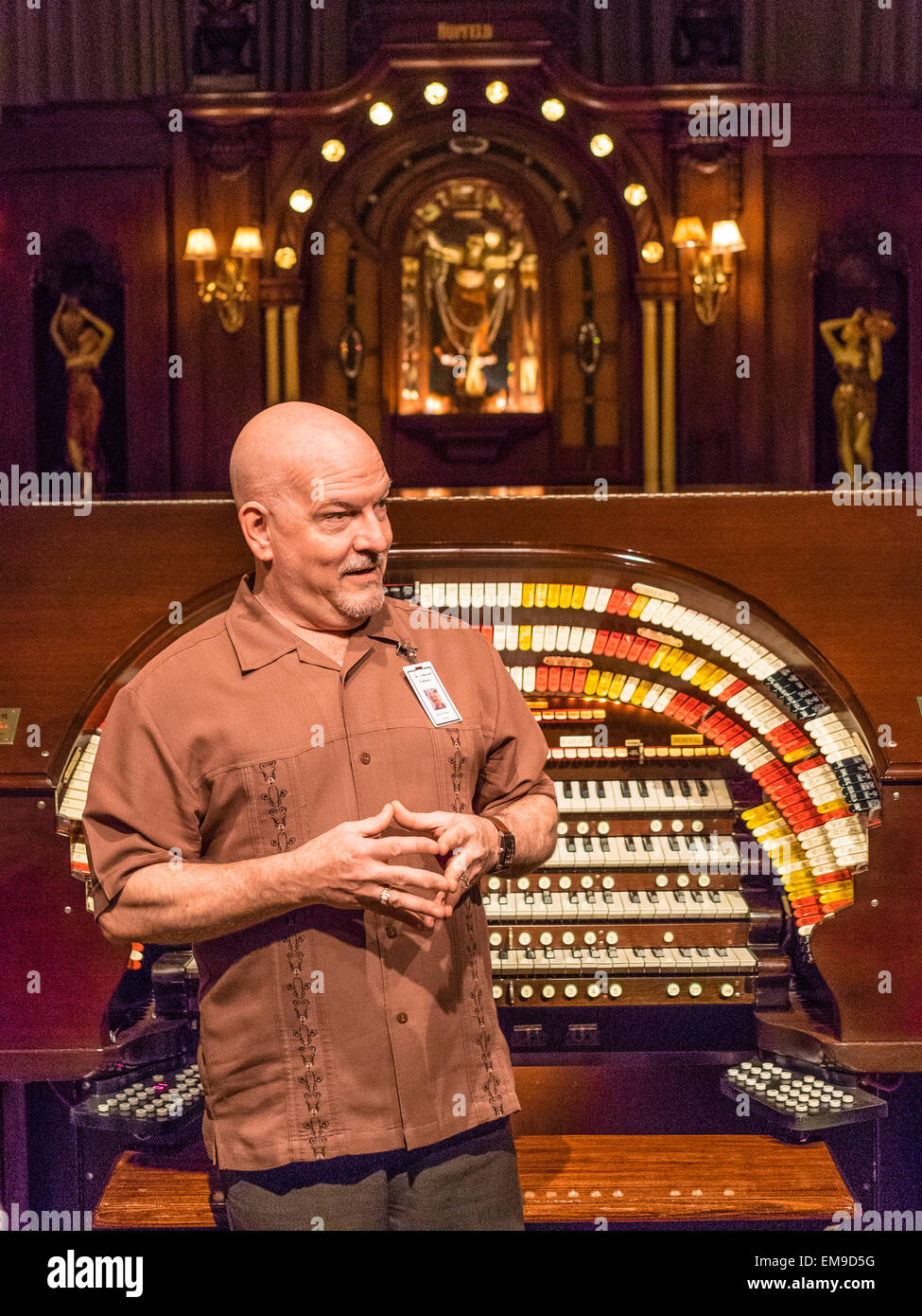 Kyle Irwin, the Curator and Master Technician at the Nethercutt ...