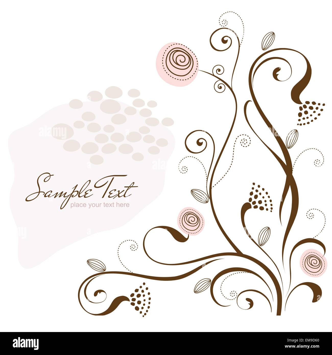 Pattern seamless repeat spiral swirl Cut Out Stock Images & Pictures ...