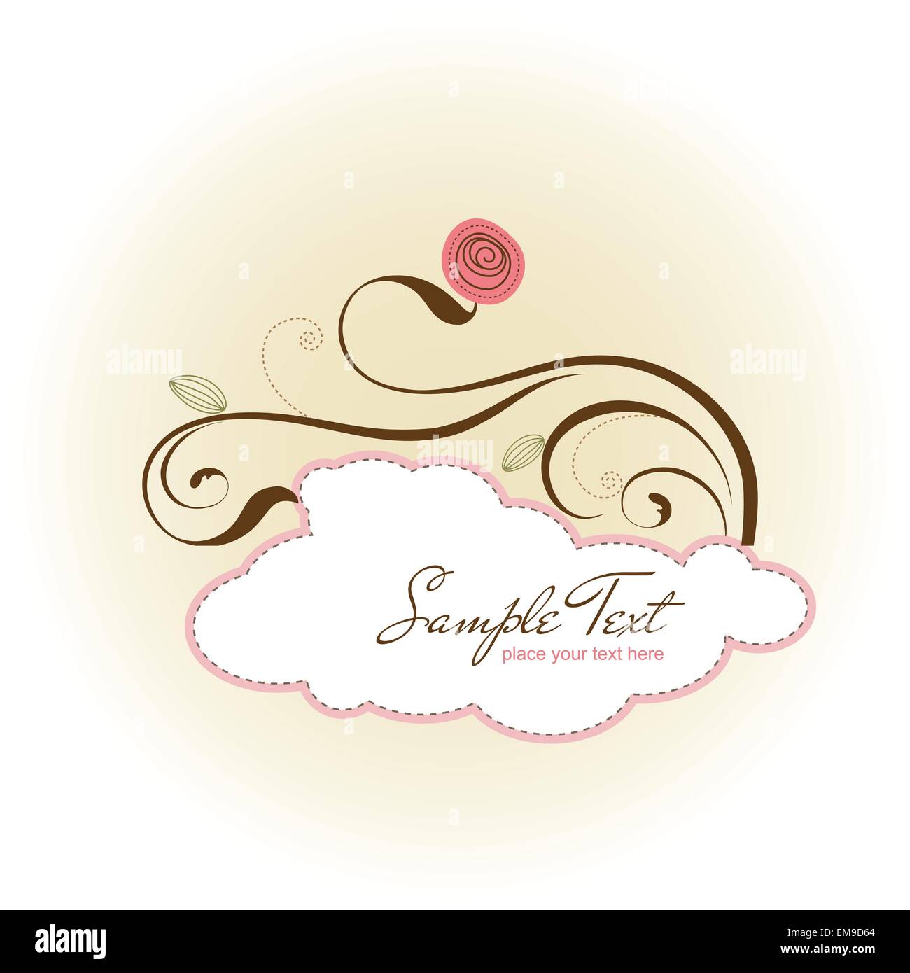 Pattern seamless repeat spiral swirl Cut Out Stock Images & Pictures ...