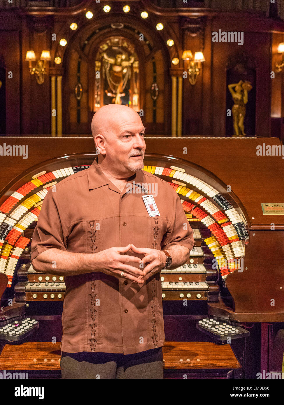 Kyle Irwin, the Curator and Master Technician at the Nethercutt ...