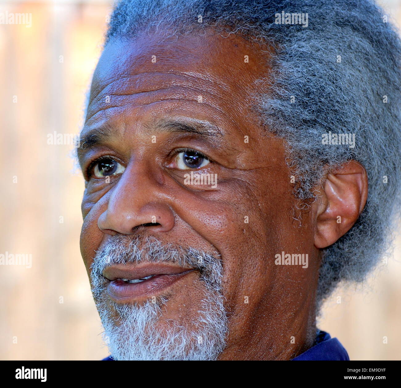 African american male expressions outside Stock Photo - Alamy