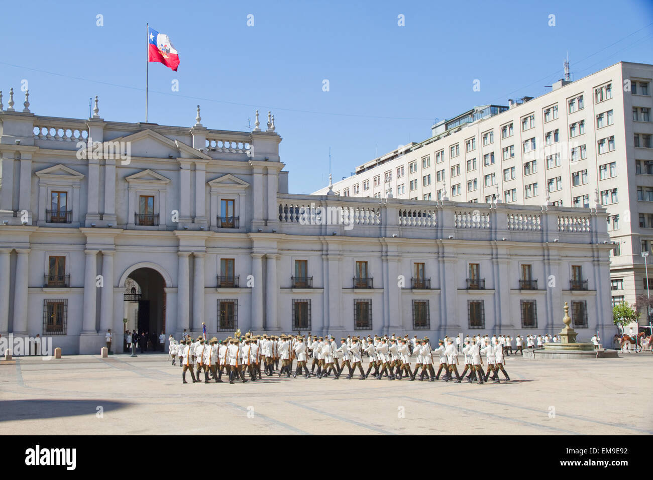Military parade chile hi-res stock photography and images - Alamy