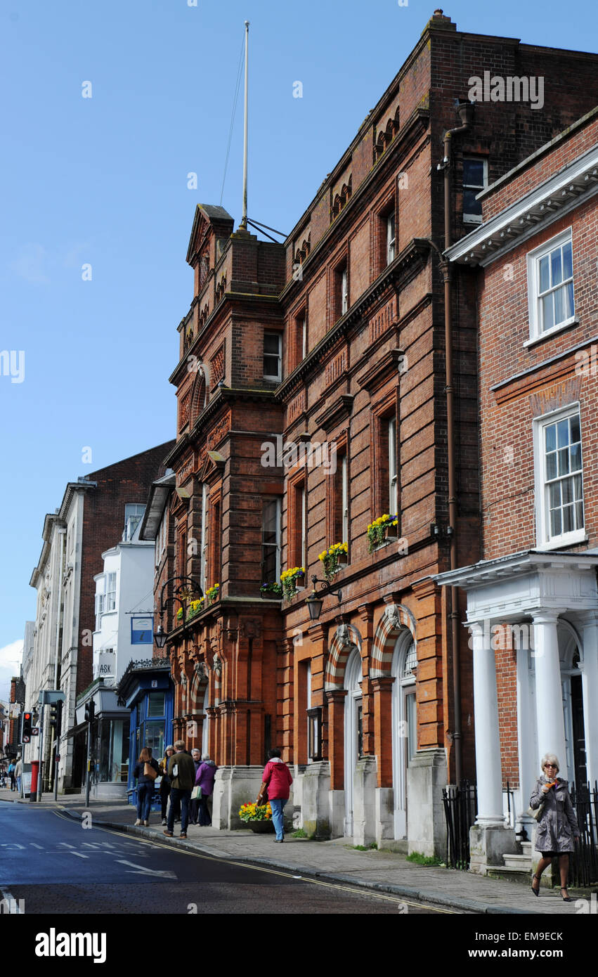 Lewes Town Hall in the High Street East Sussex UK Stock Photo - Alamy