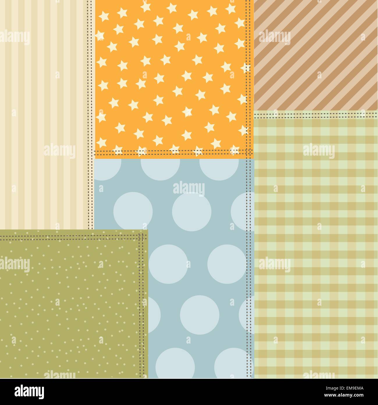 Decorative retro background paper style Stock Vector Images - Alamy