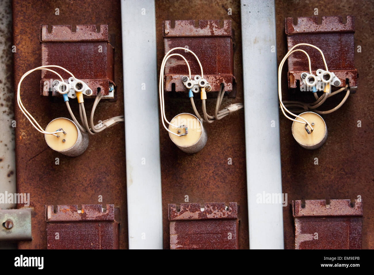 Electrical Wiring In Volklinger Hutte (Volklingen Ironworks ...