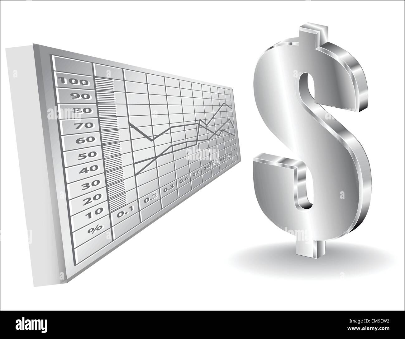 financial background with dollar Stock Vector Image & Art - Alamy