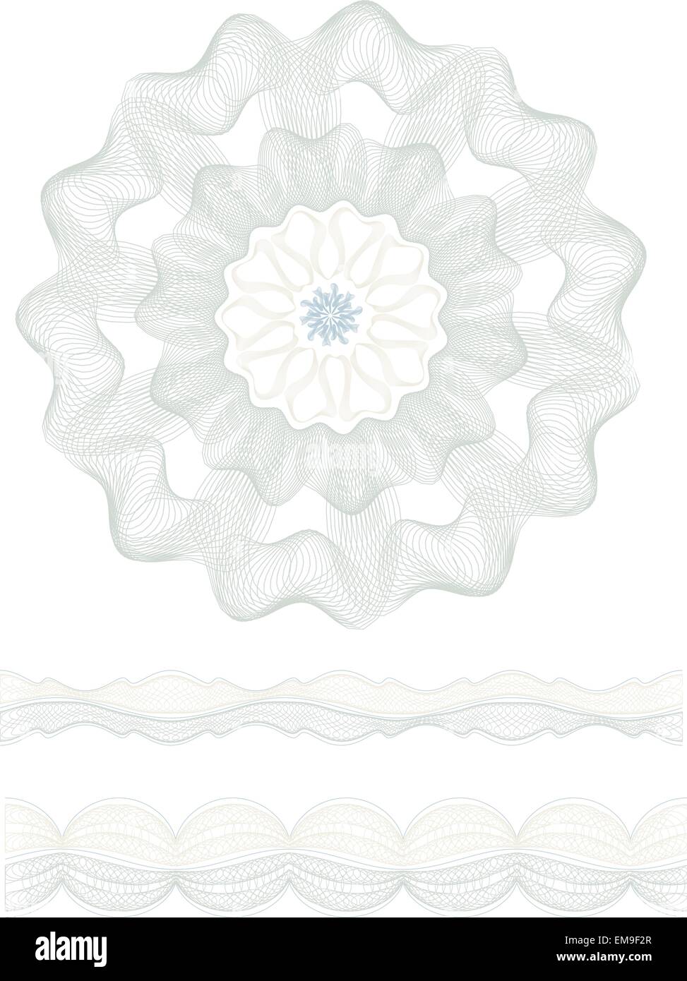 Rosette silhouette Stock Vector Images - Alamy