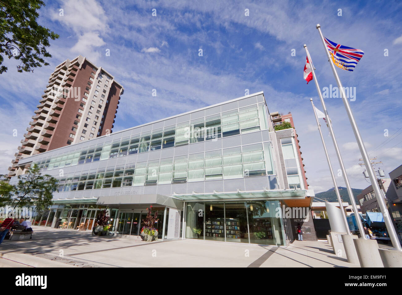 North vancouver city library hi-res stock photography and images - Alamy