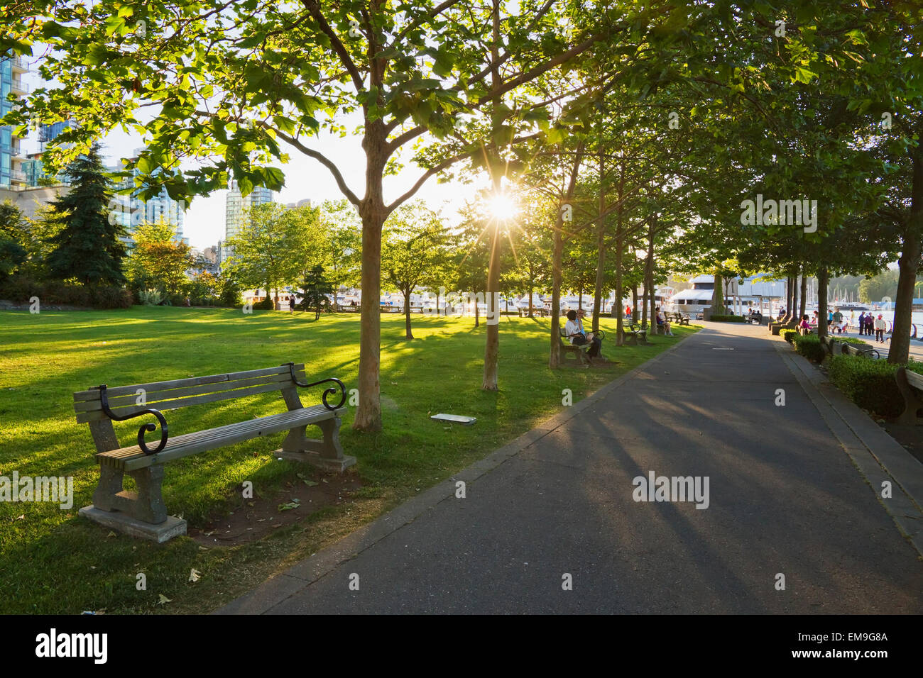 Harbor Green Park, Vancouver, British Columbia, Canada Stock Photo - Alamy