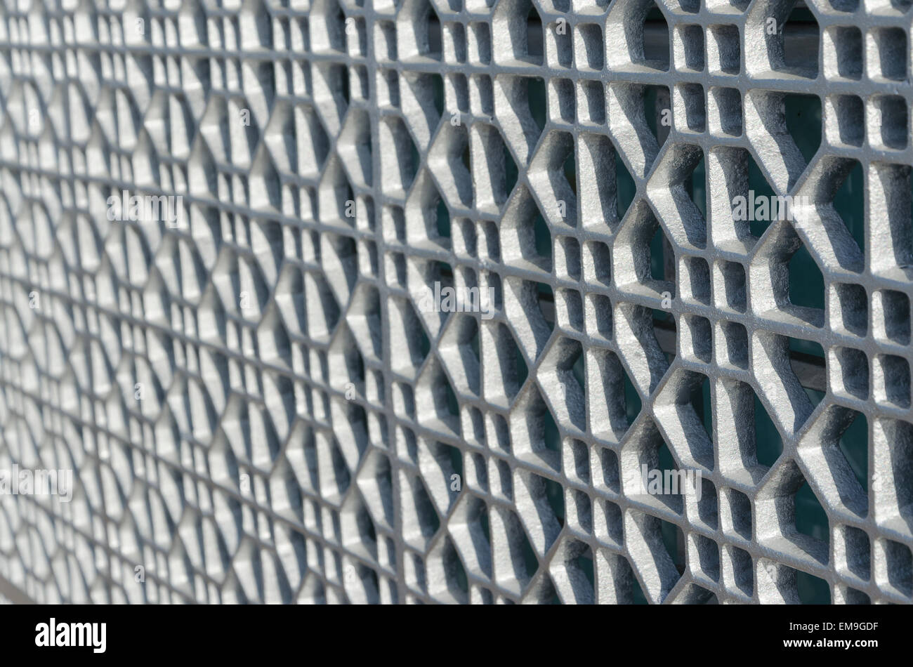 Oriental pattern on mosque wall, Dubai Stock Photo - Alamy
