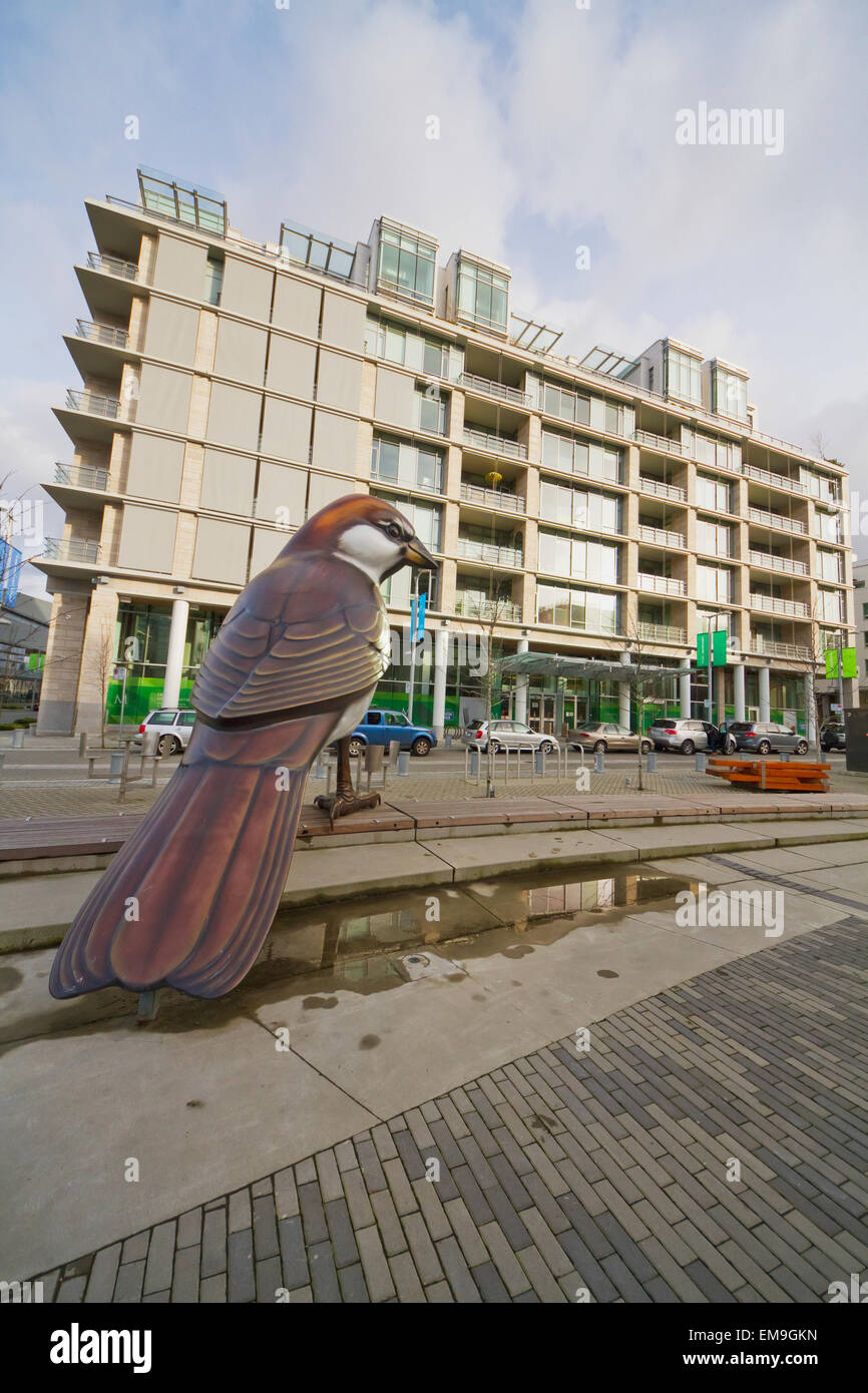 The Birds, Sculpture By Myfanwy Macleod Located At Olympic Plaza ...