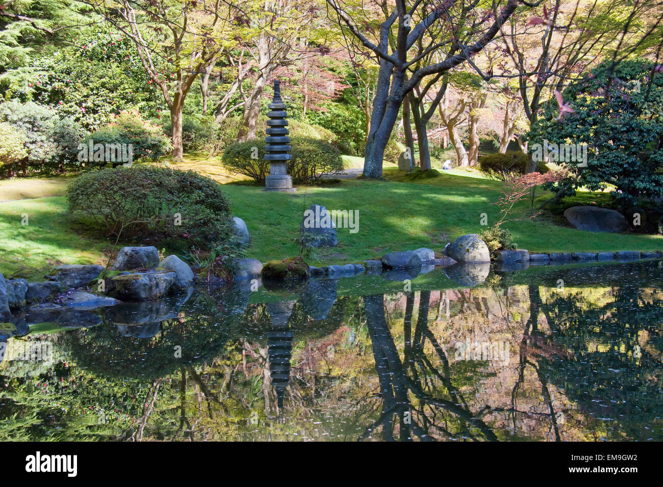 Nitobe memorial garden hi-res stock photography and images - Alamy
