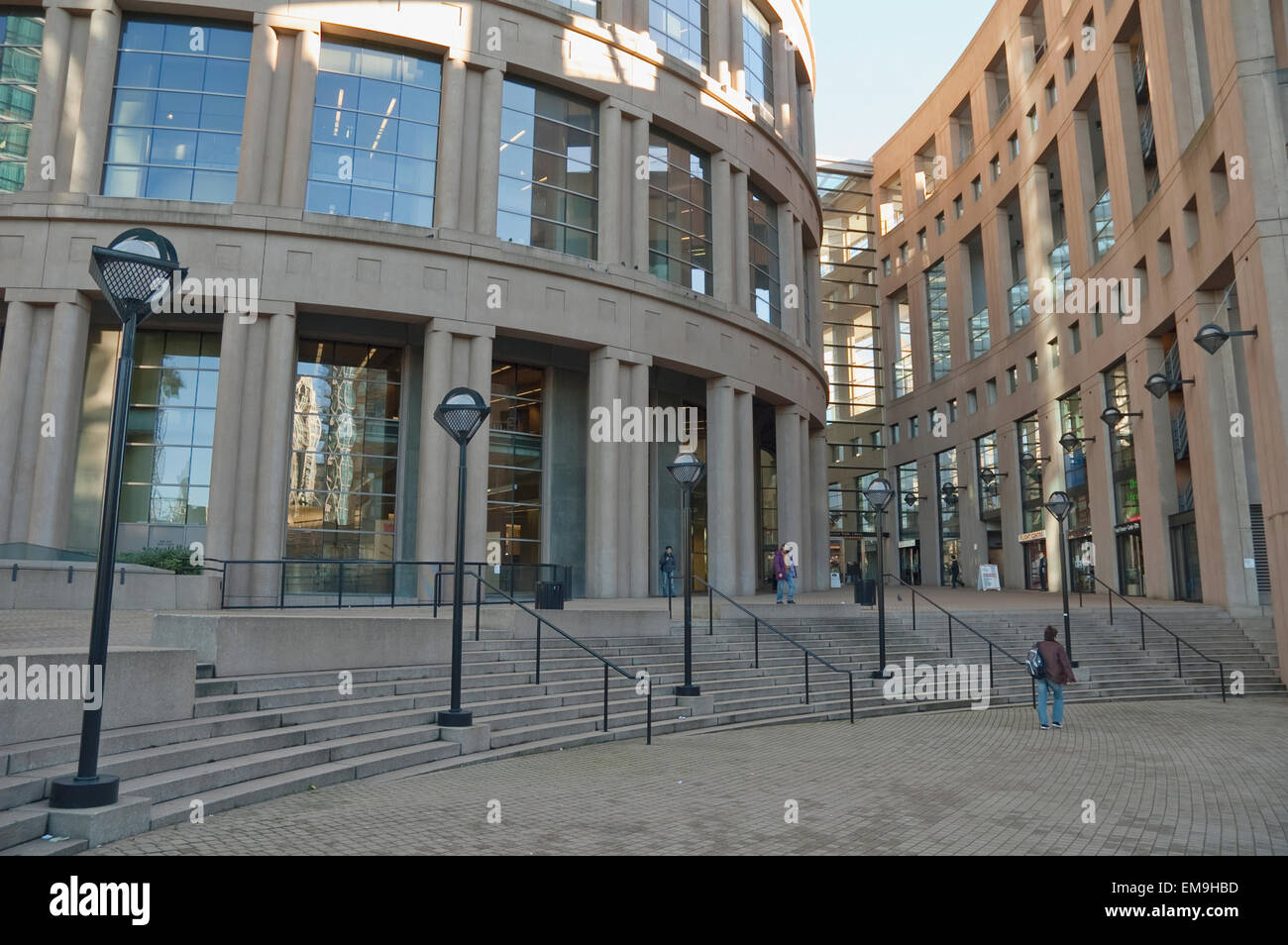 Vancouver Public Library, British Columbia, Canada Stock Photo - Alamy