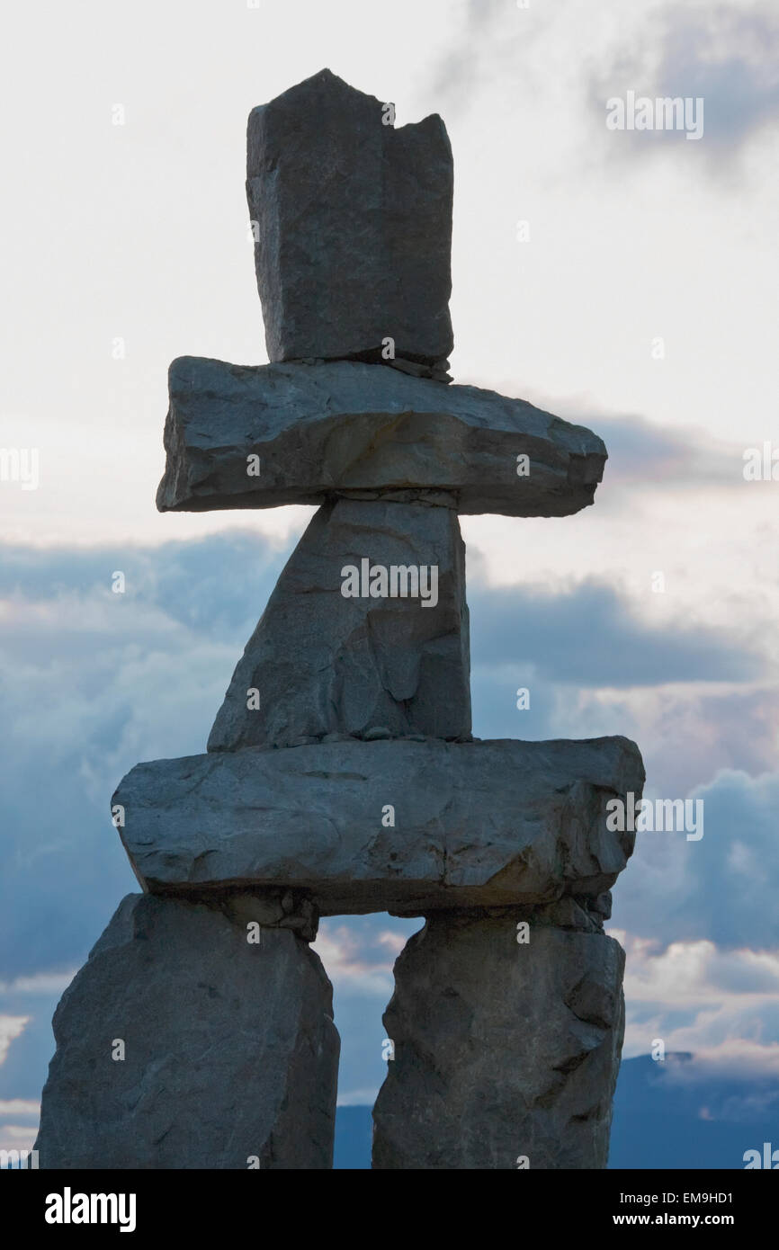 Inuit sculpture inukshuk english hi-res stock photography and images ...