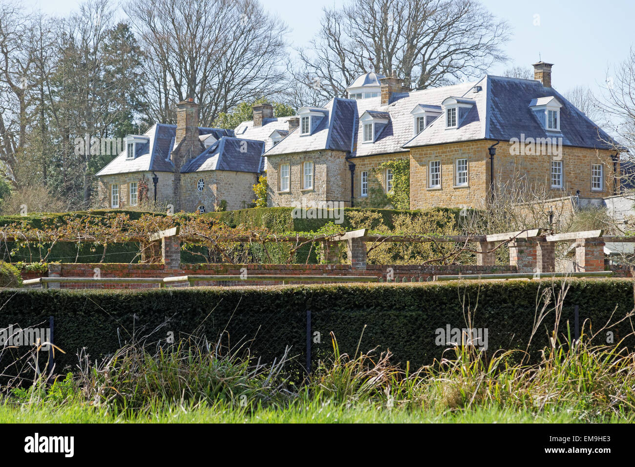 Slape Manor Netherbury Dorset Stock Photo - Alamy