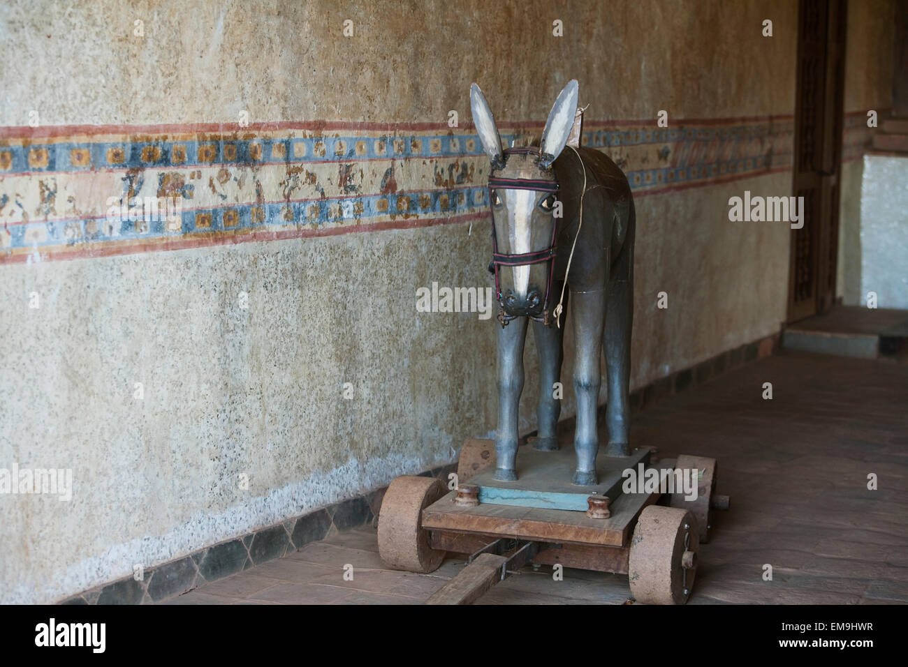 Wooden Donkey For Processions At The Jesuit Mission Of Santa Ana De ...