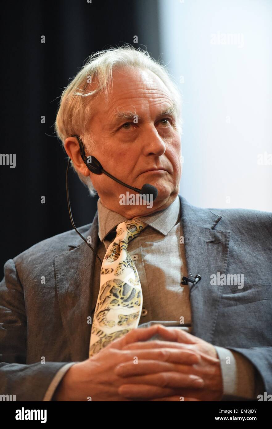 Olomouc, Czech Republic, 17th April, 2015. British biologist Richard ...