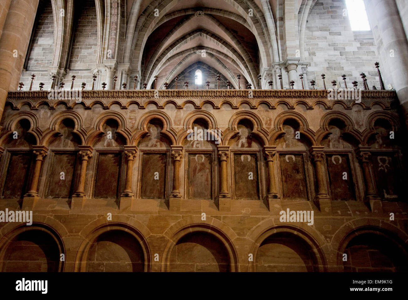 Bas-Relief Of The Saints In The Cathedral Of St. Peter And St. George ...
