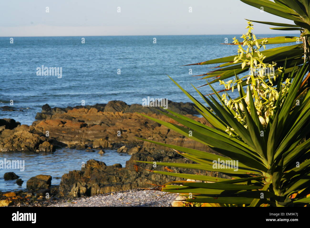 seaside scene 2 Stock Photo - Alamy