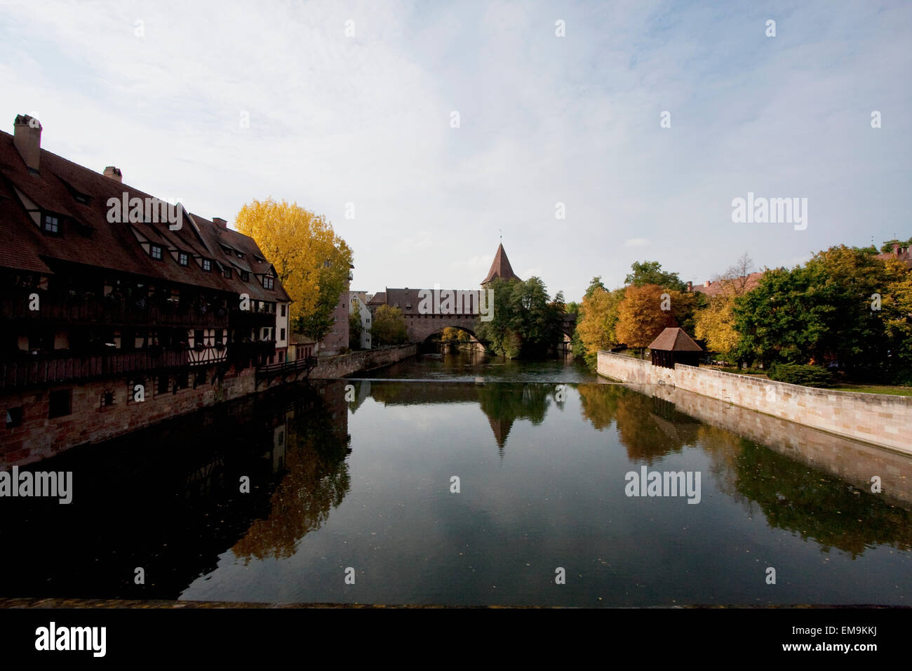 Pegnitz River, Nuremberg, Bavaria, Germany Stock Photo - Alamy