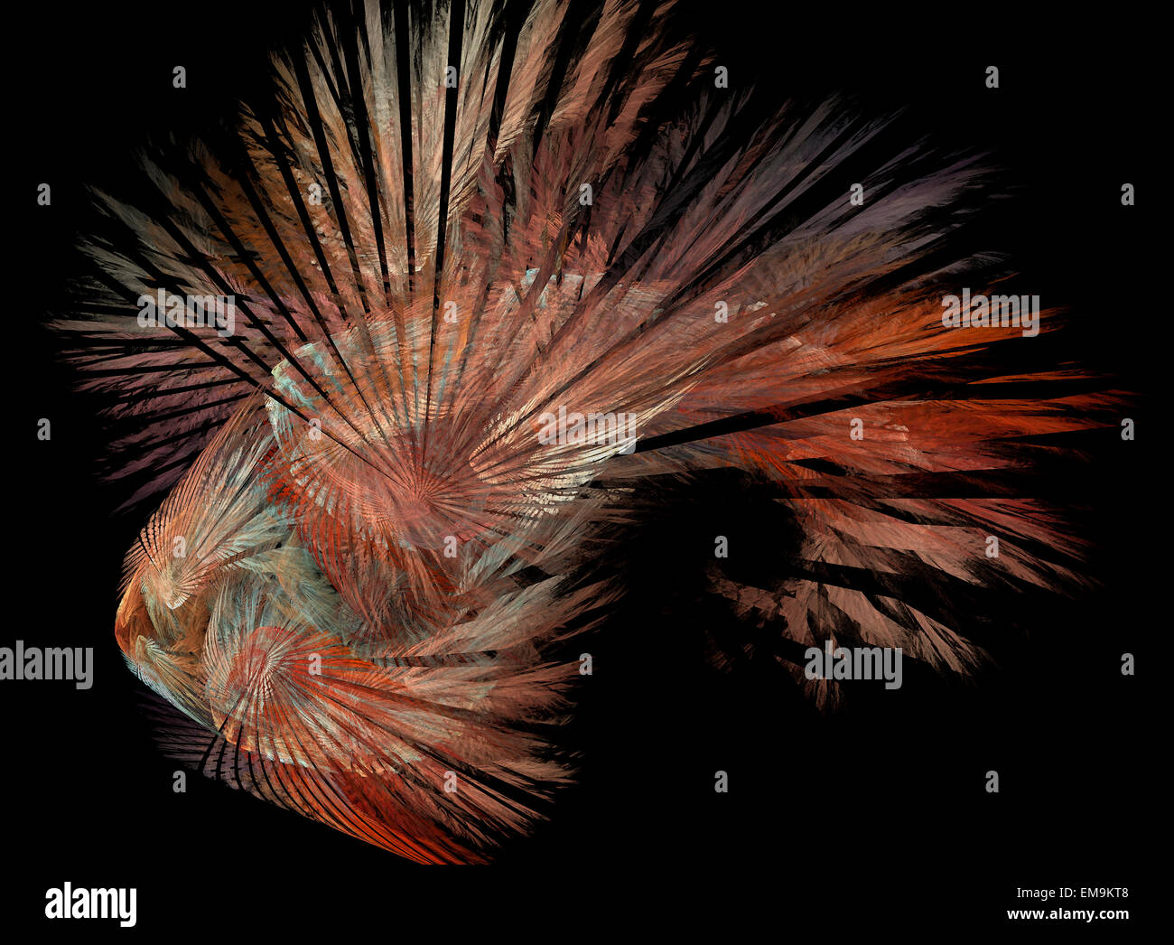 Fractal fish hi-res stock photography and images - Alamy