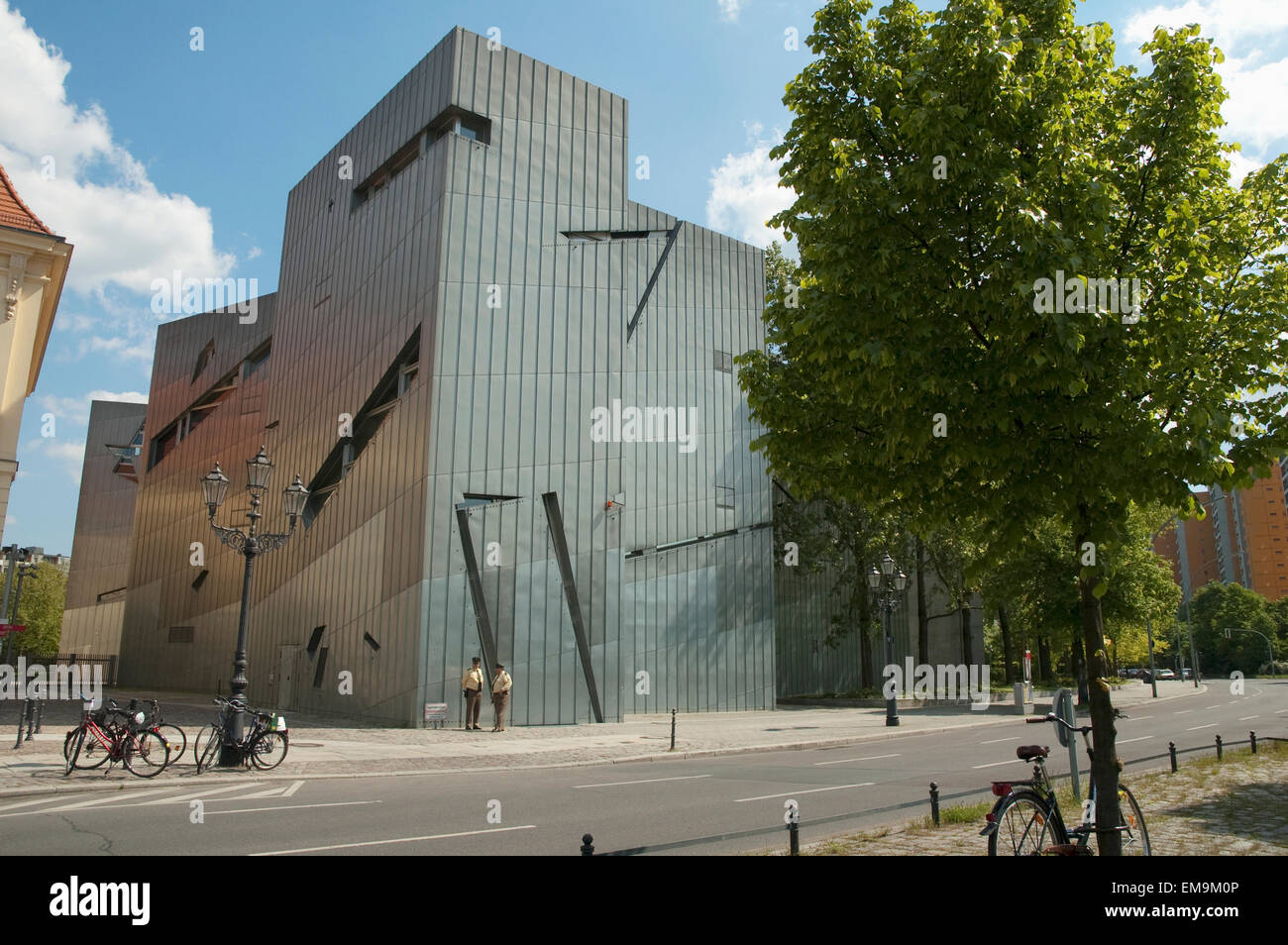 The Libeskind Building Of The Jewish Museum, Berlin, Germany Stock ...