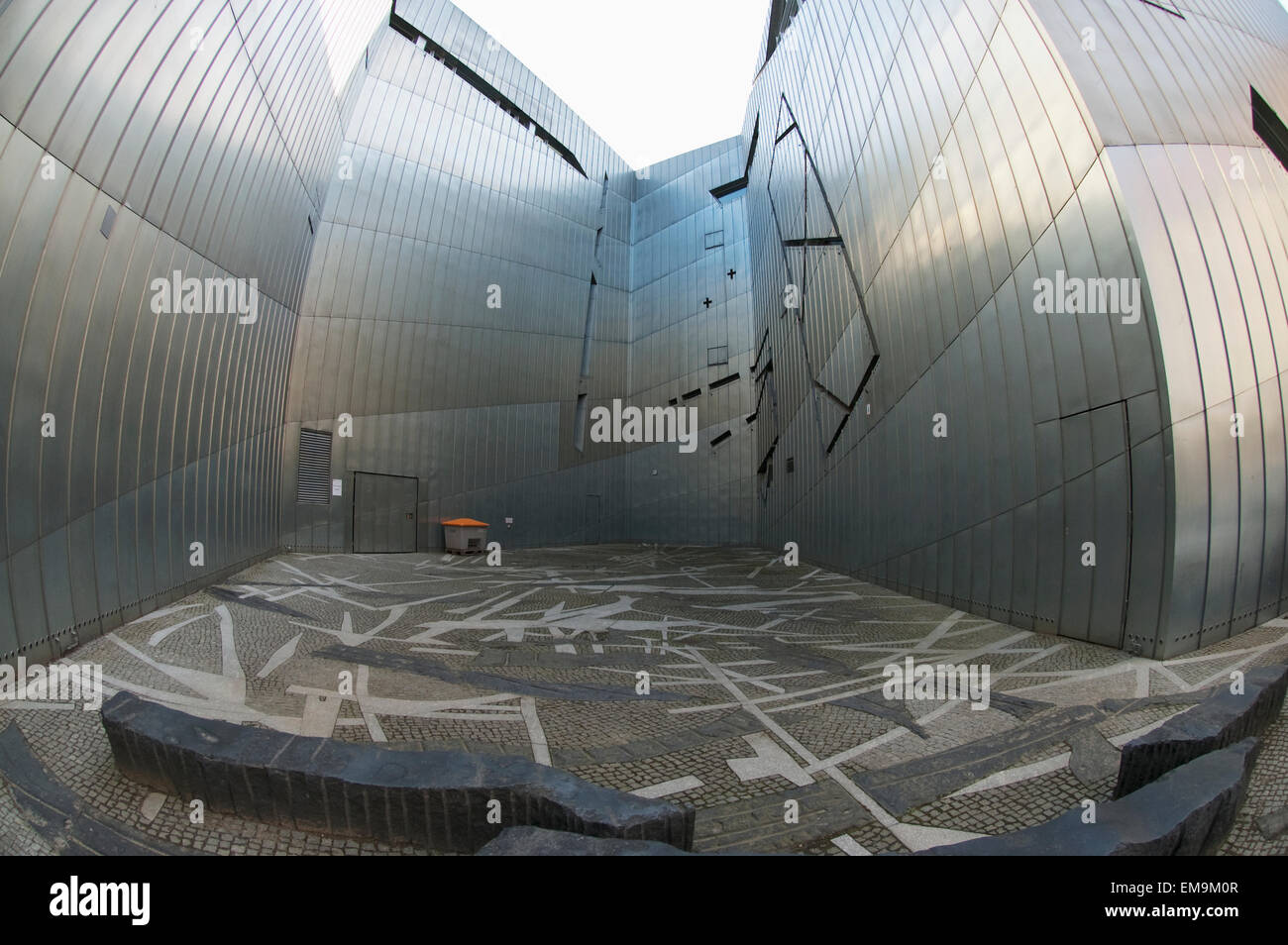 The Libeskind Building Of The Jewish Museum, Berlin, Germany Stock ...