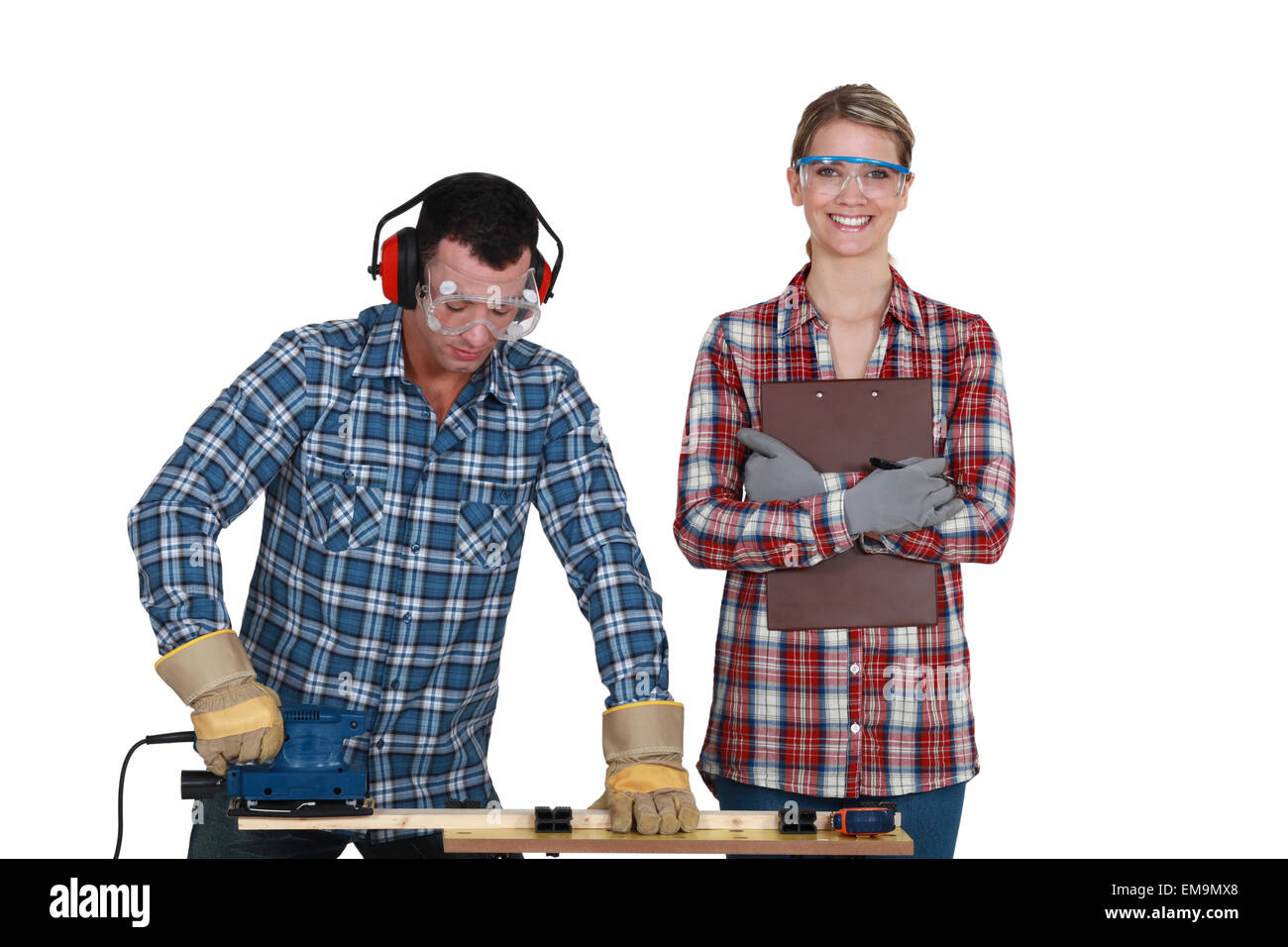 Builders goggles hi-res stock photography and images - Alamy