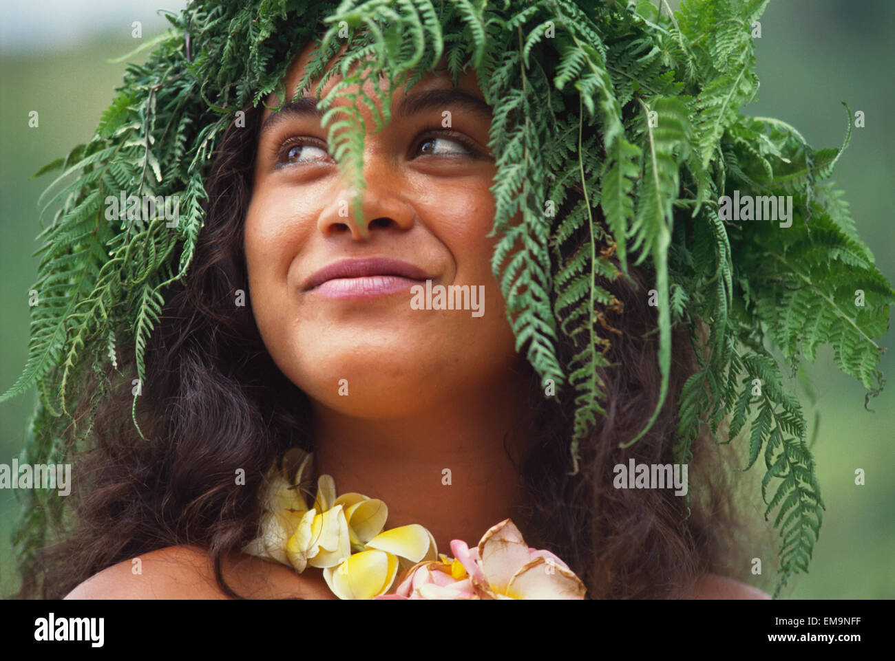 Beautiful French Polynesian Women