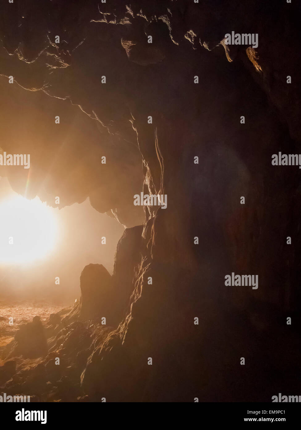 Ambrosio cave at Cuba Stock Photo - Alamy