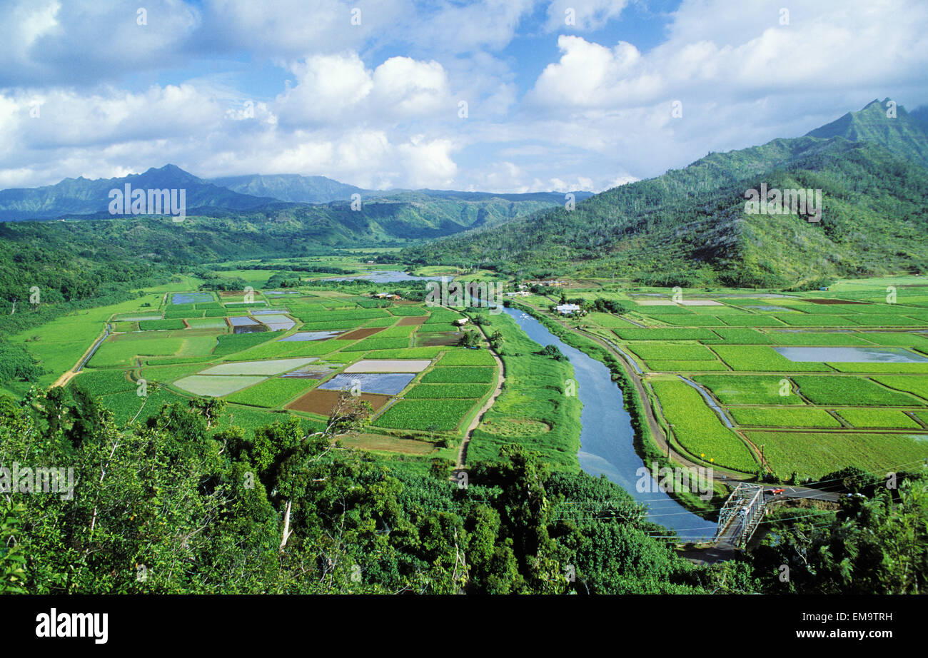 Hanalei river bridge hi-res stock photography and images - Alamy