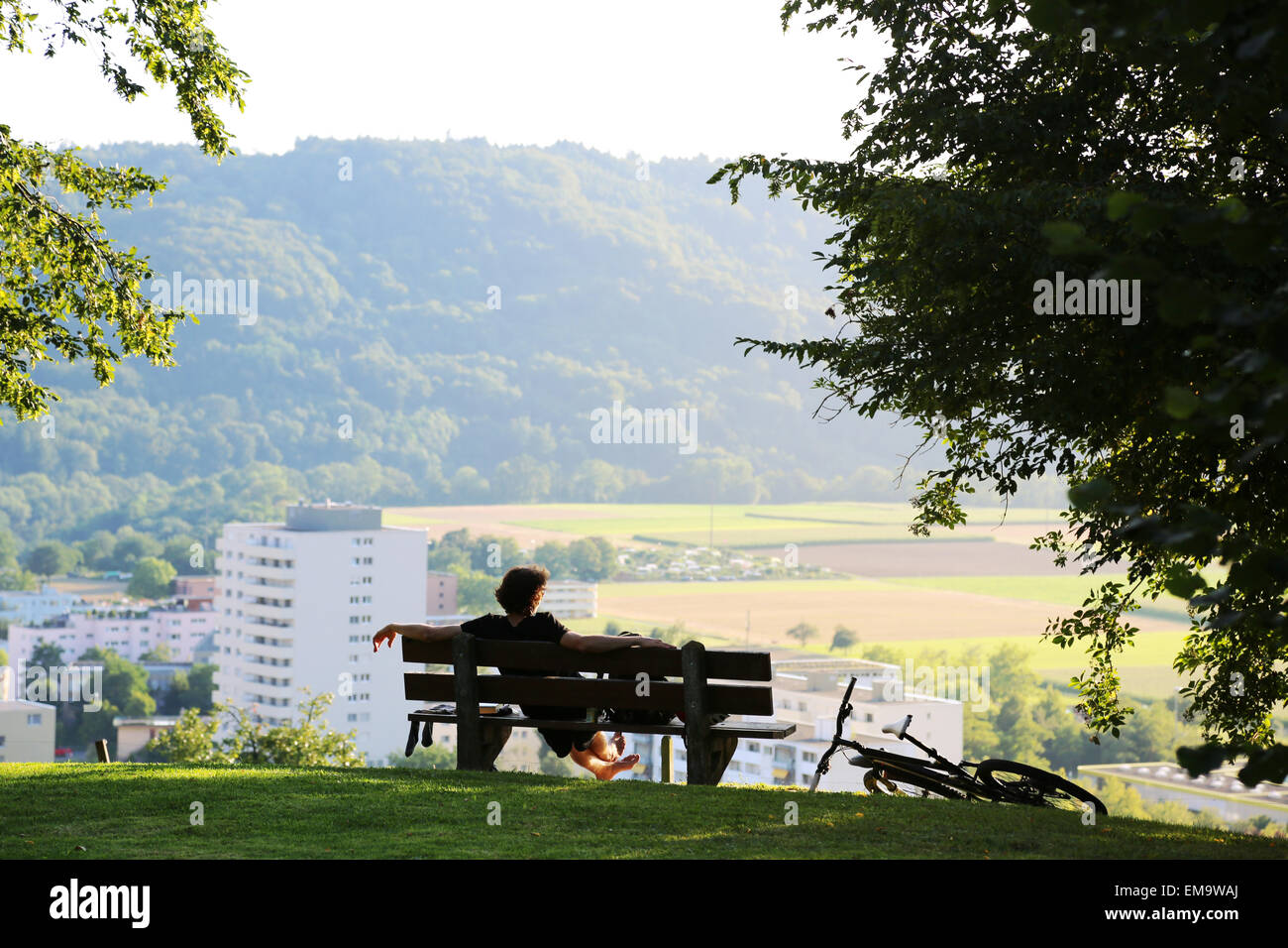 Switzerland relax hi-res stock photography and images - Alamy