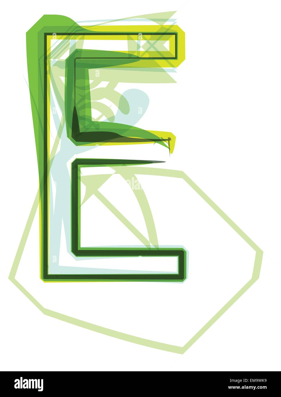 Letter e lowercase Cut Out Stock Images & Pictures - Alamy
