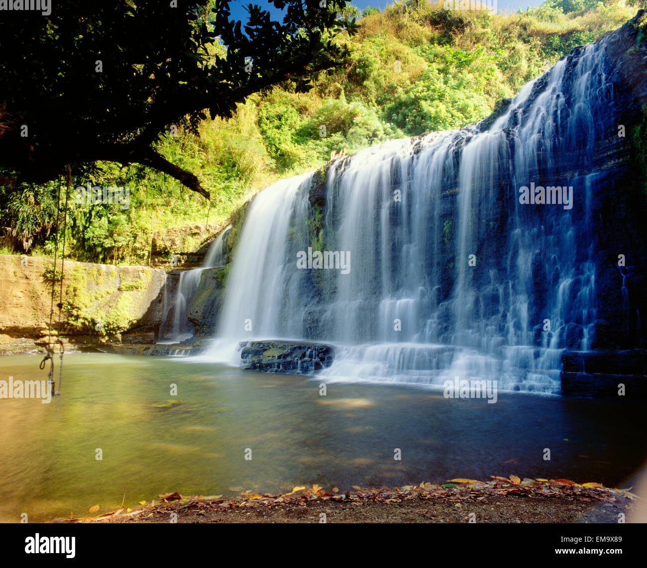 Guam, Inarajan, Ugum River, Talofofo Falls, Widest Falls On Guam ...