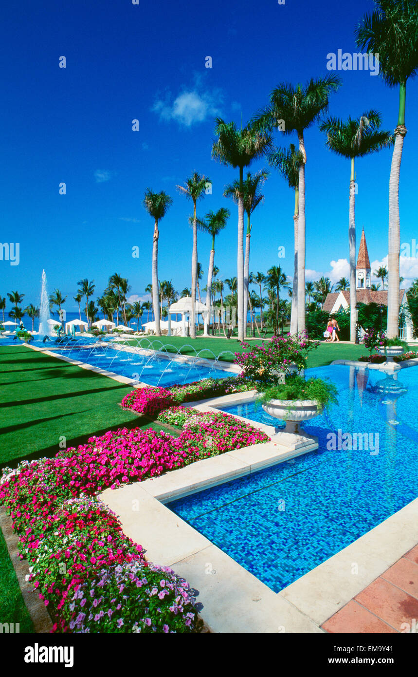 Hawaii, Maui, Grand Hyatt Wailea Swimming Pool Stock Photo - Alamy