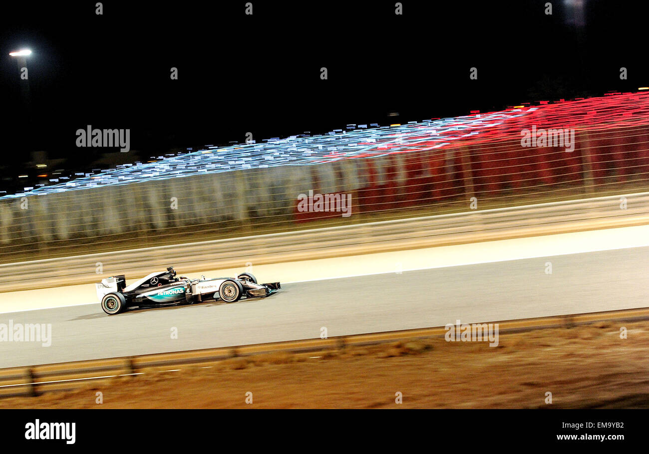 Lewis hamilton 2015 bahrain hi-res stock photography and images - Alamy