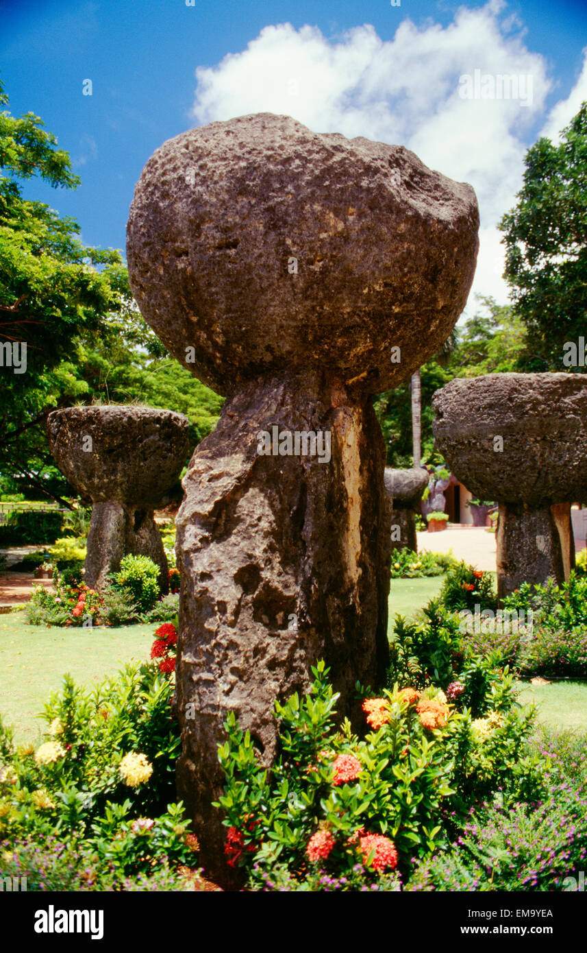 Latte stone guam micronesia hi-res stock photography and images - Alamy