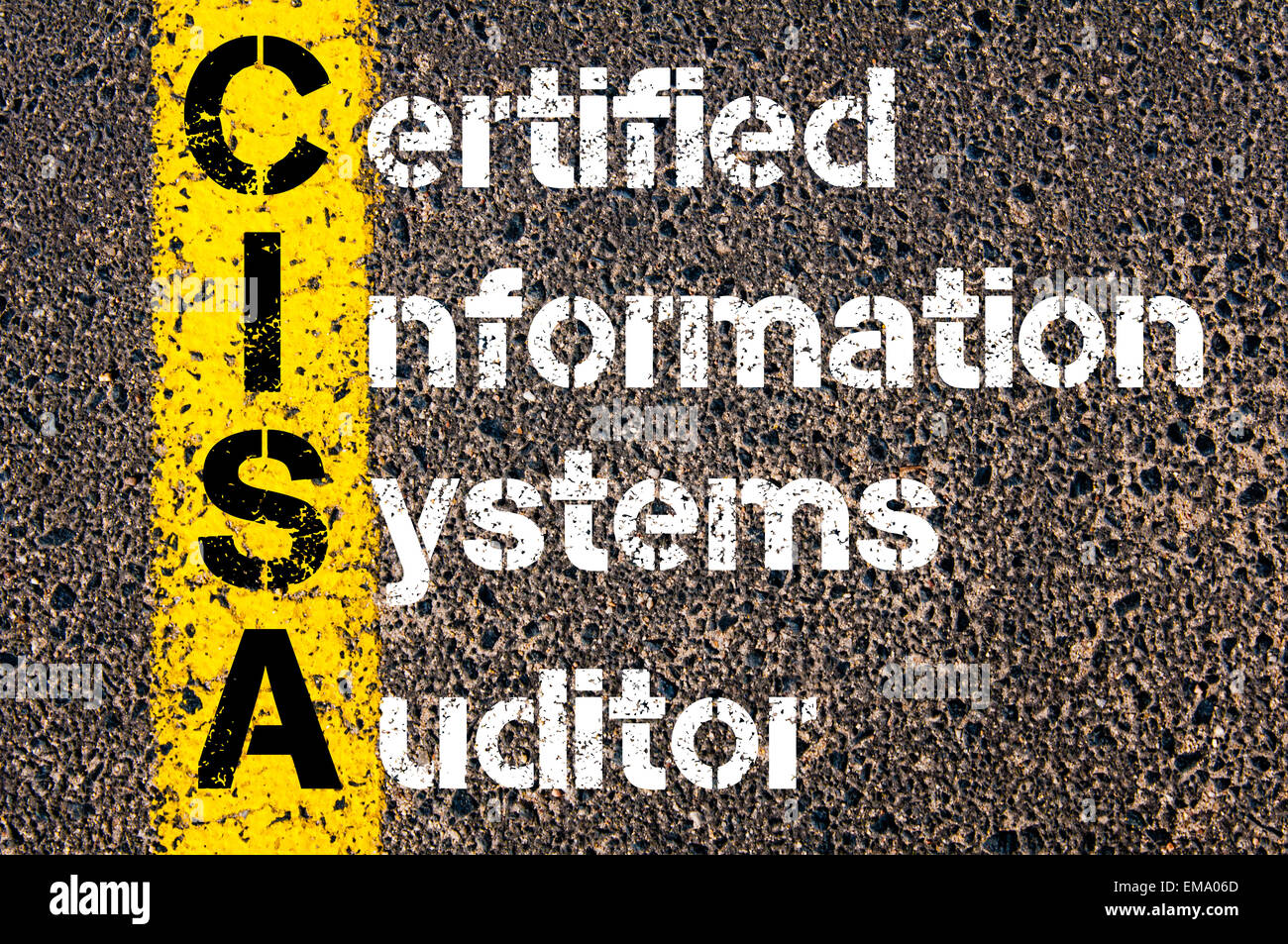 Certified information systems auditor background hi-res stock ...