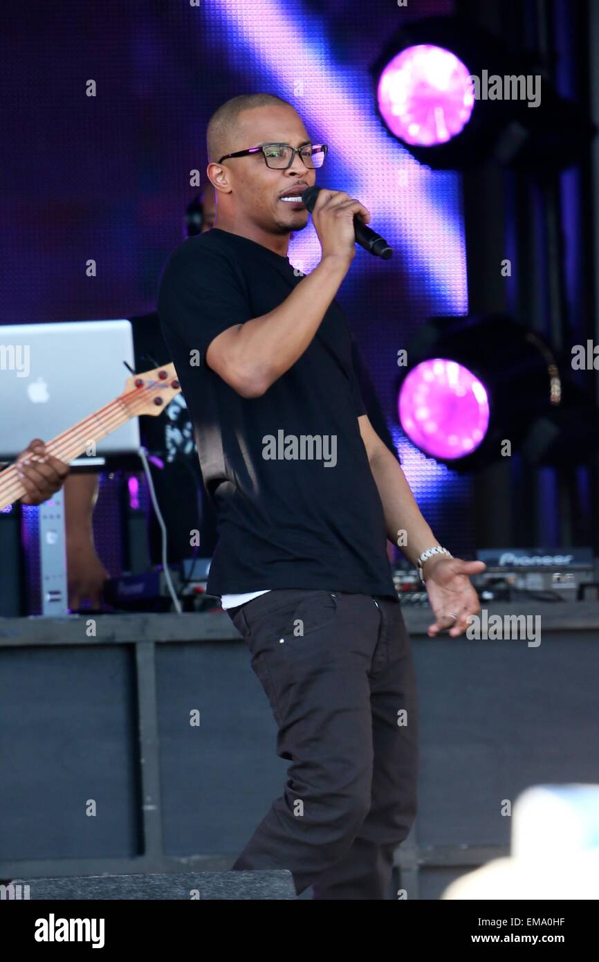 T.I. performs on Jimmy Kimmel Live! Featuring: T.I. Where: Los Angeles ...