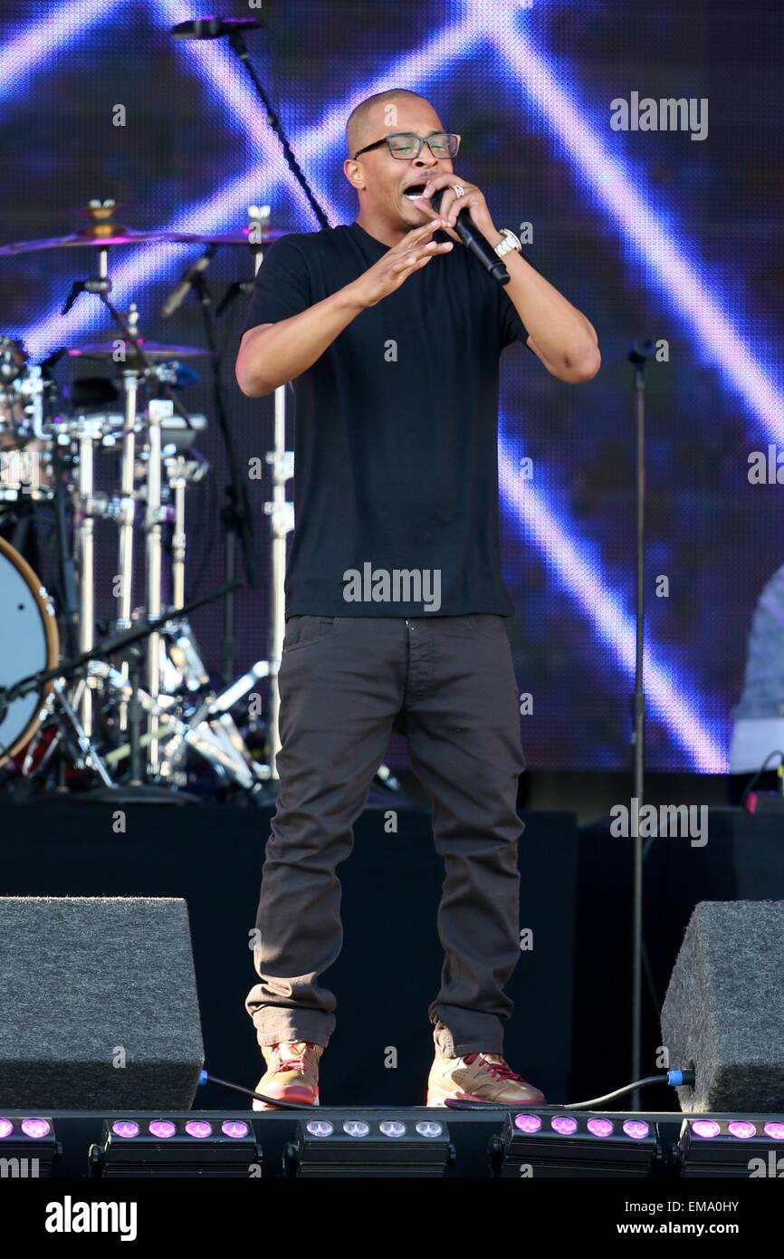 T.I. performs on Jimmy Kimmel Live! Featuring: T.I. Where: Los Angeles ...