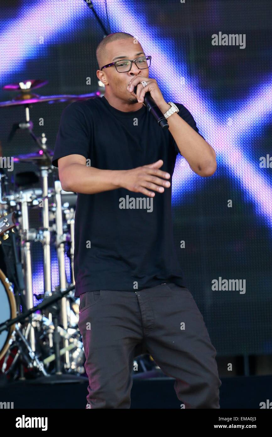 T.I. performs on Jimmy Kimmel Live! Featuring: T.I. Where: Los Angeles ...