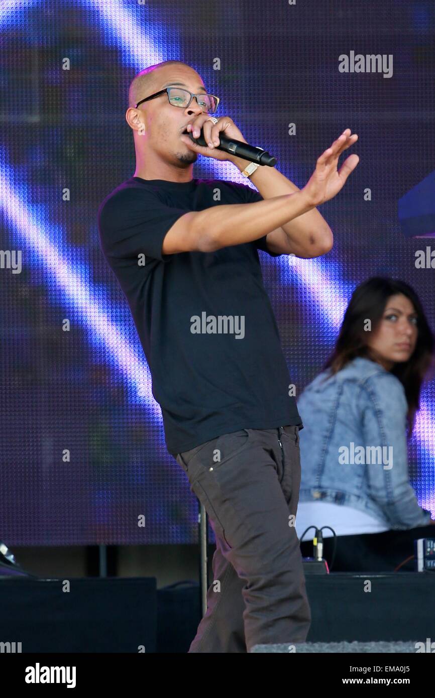 T.I. performs on Jimmy Kimmel Live! Featuring: T.I. Where: Los Angeles ...