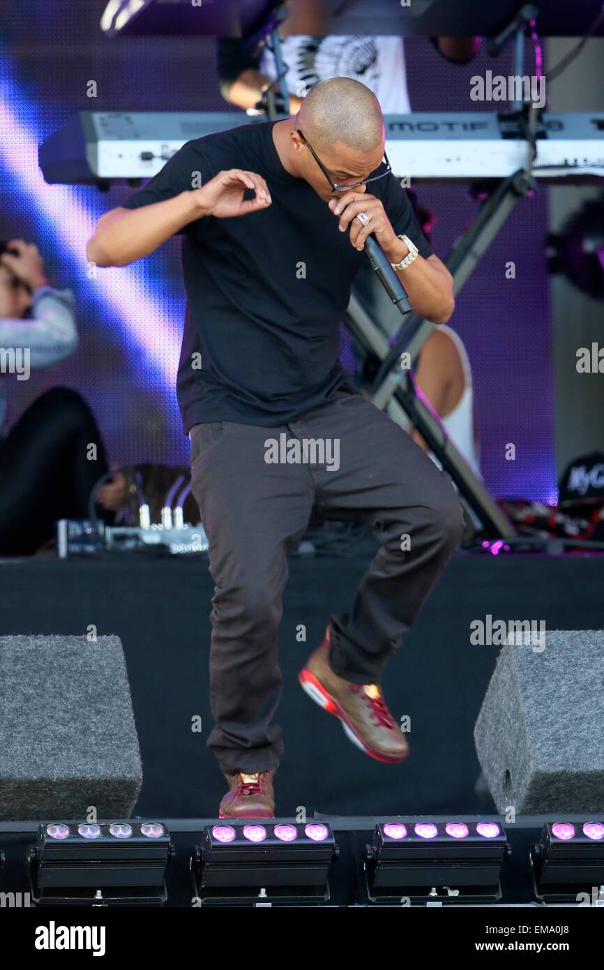 T.I. performs on Jimmy Kimmel Live! Featuring: T.I. Where: Los Angeles ...