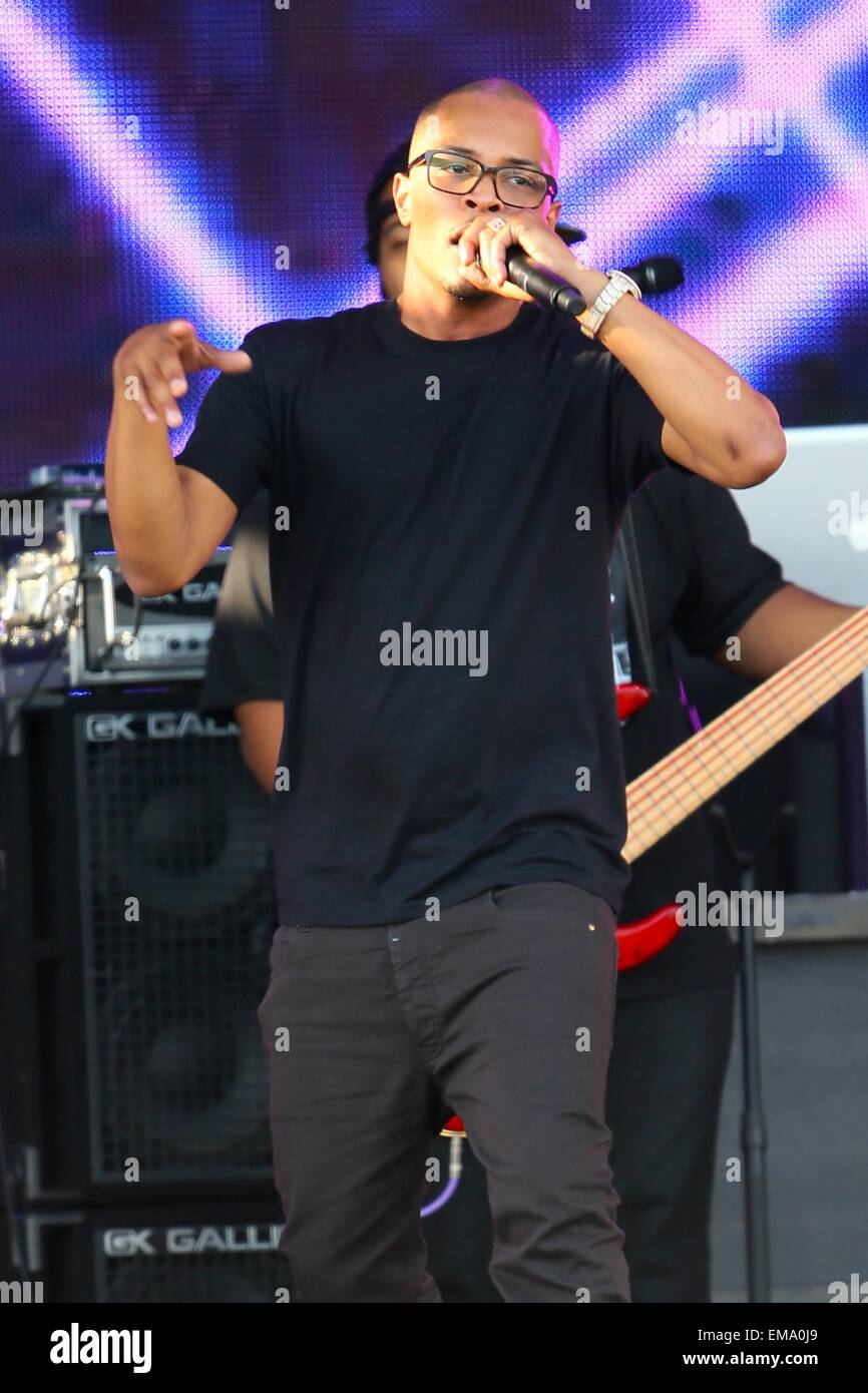T.I. performs on Jimmy Kimmel Live! Featuring: T.I. Where: Los Angeles ...
